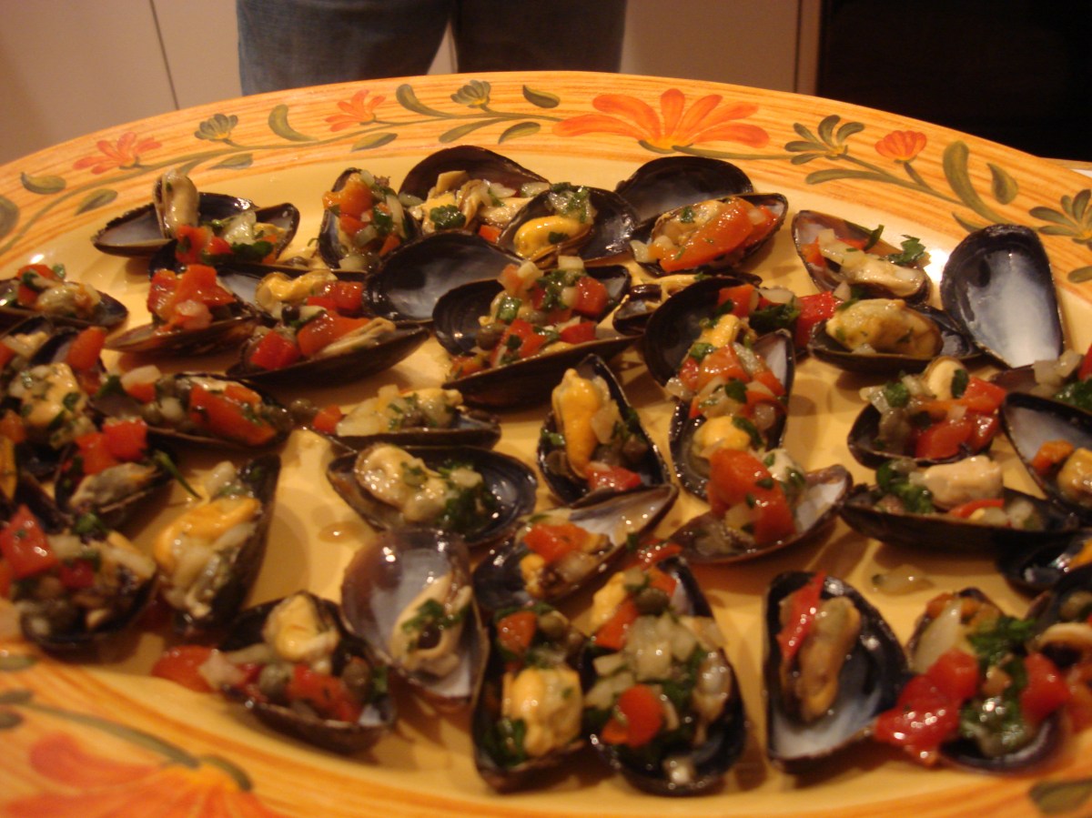 Tapas 2: The Best Mussels EVER (party snacks to make ahead!) | Hot ...