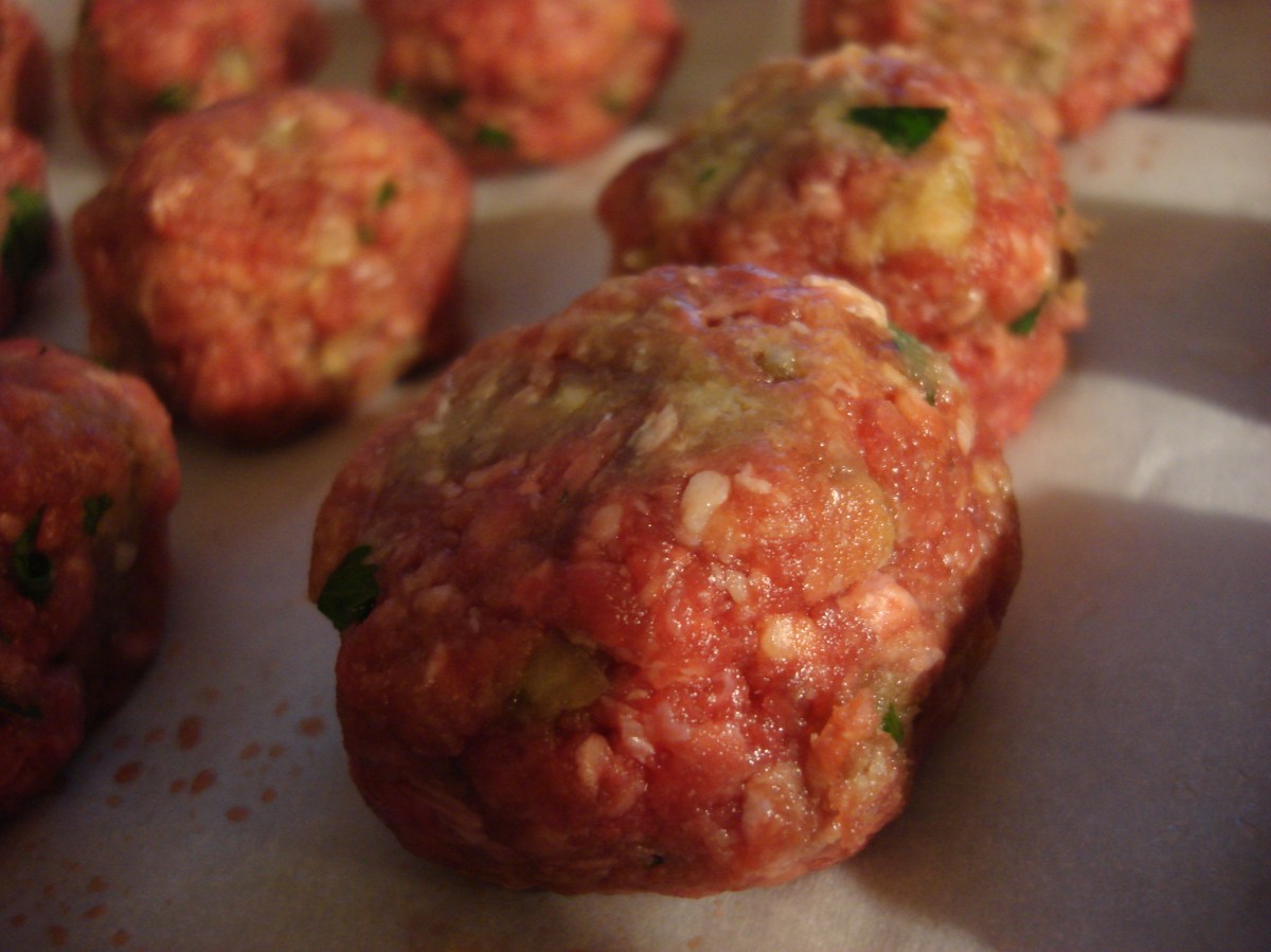 Meatballs for Good Friends (and a full freezer) Part 1 (with cheese ...
